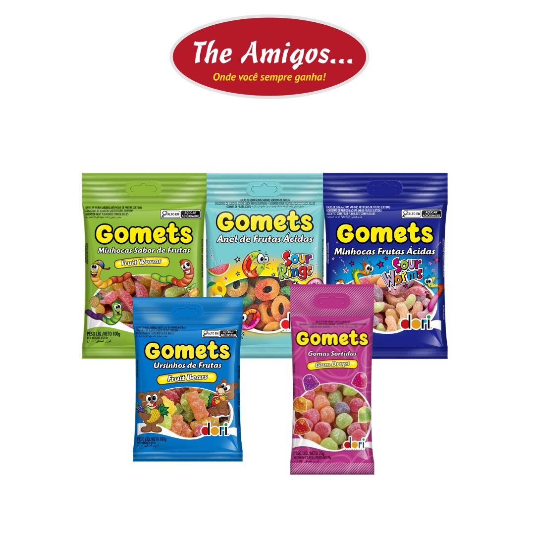 KIT COMETS 10 UNIDADES – Amigos Brazil